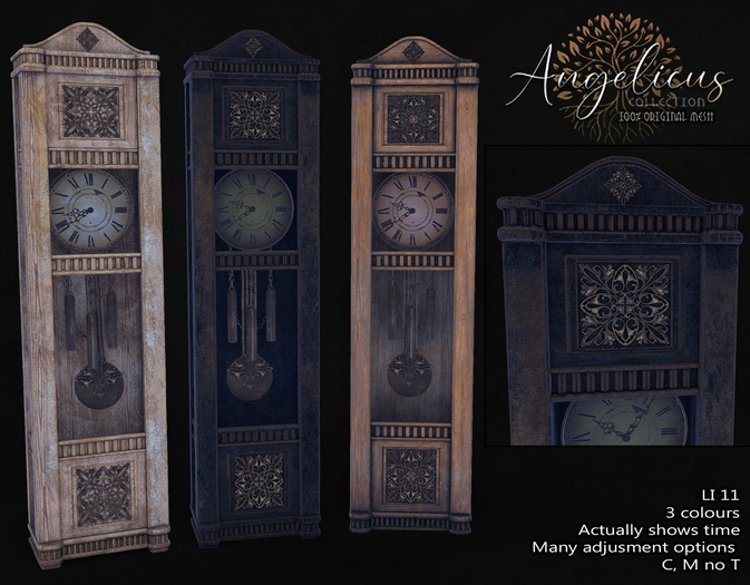 Second Life Marketplace - .AngelicUs. Floor clock